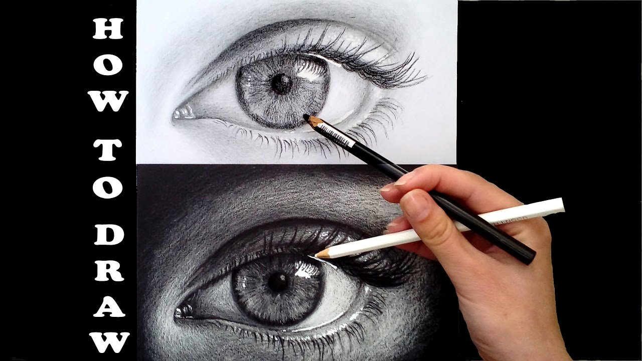 Black Eye Sketch at PaintingValley.com | Explore collection of Black ...
