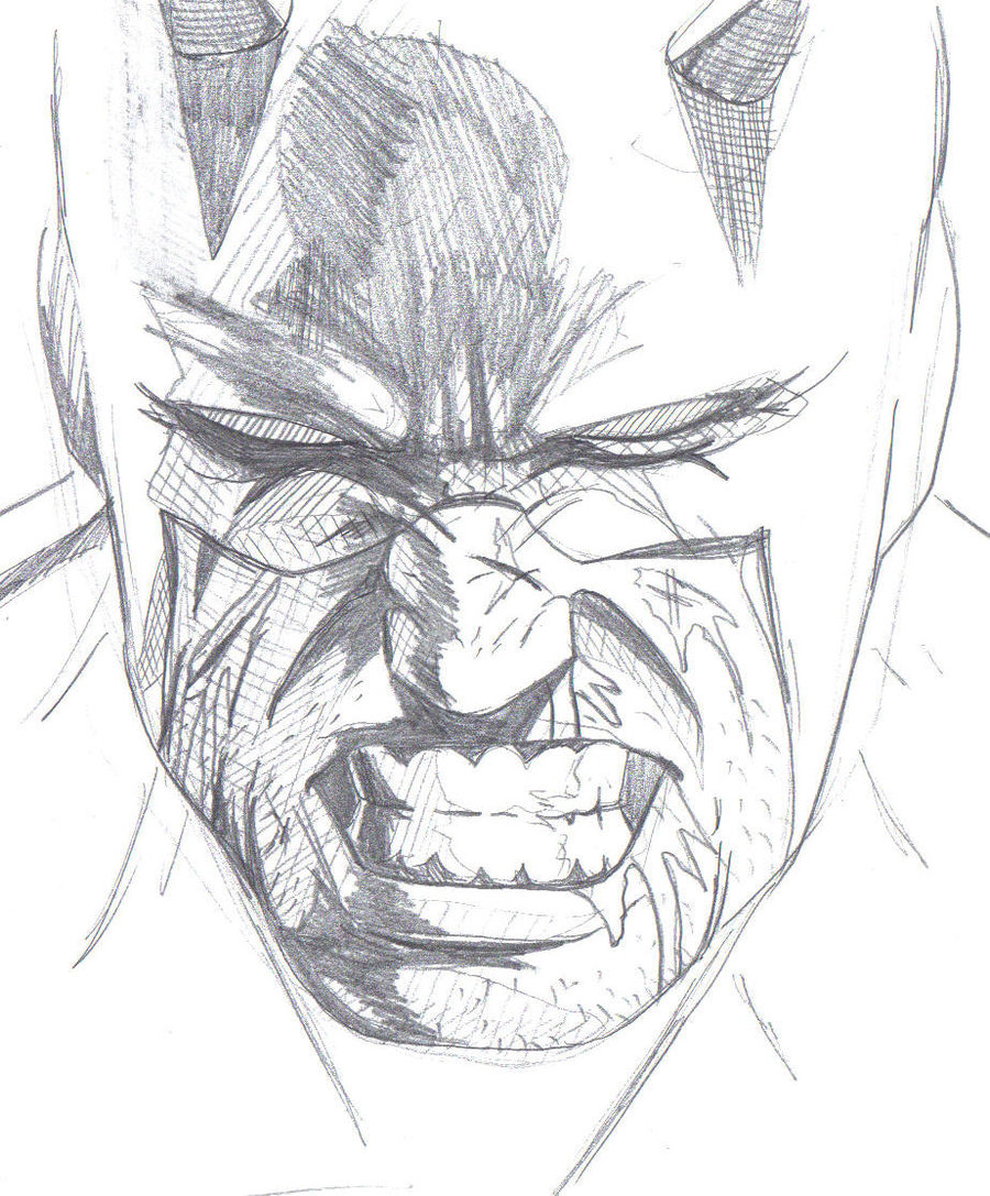 Daredevil Sketch at PaintingValley.com | Explore collection of Daredevil Sketch