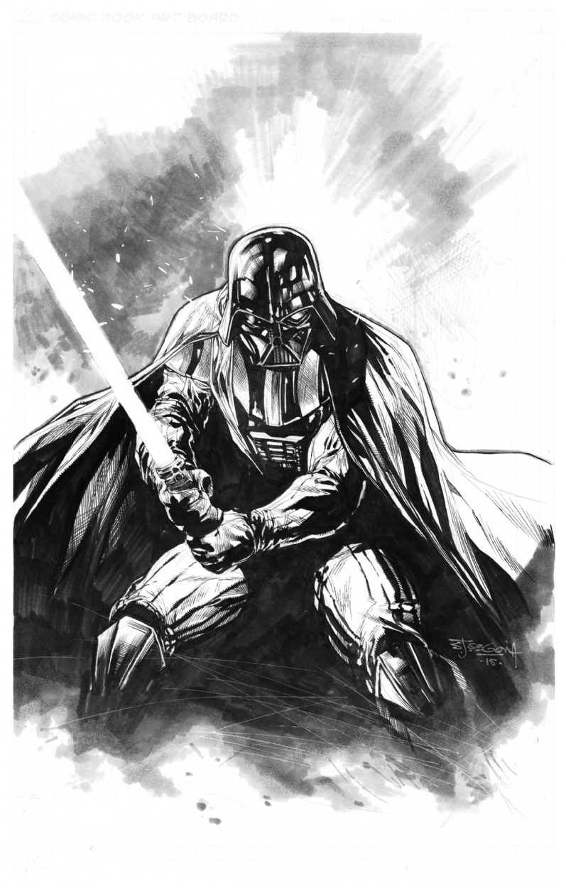 Darth Vader Sketch at PaintingValley.com | Explore collection of Darth ...