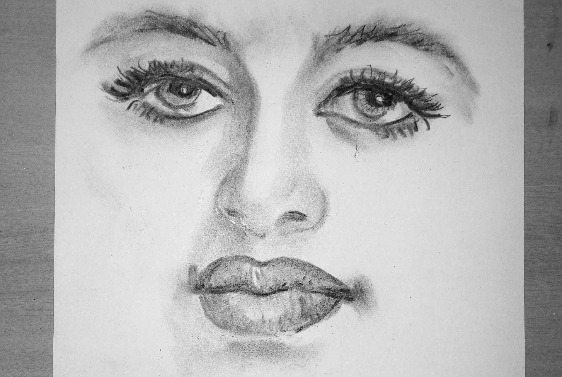 Face Sketch Tutorial at PaintingValley.com | Explore collection of Face ...