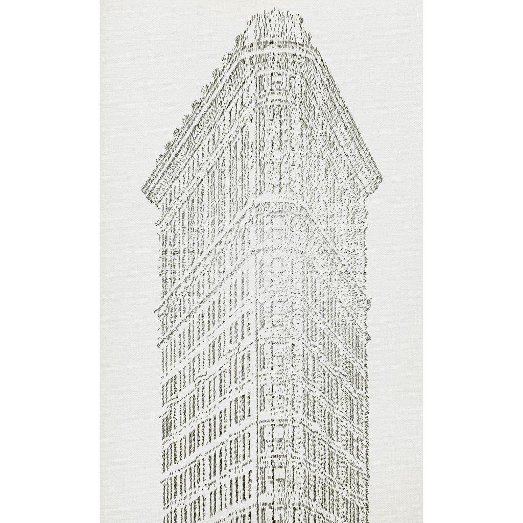 Flatiron Building Sketch at PaintingValley.com | Explore collection of ...