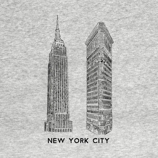 Flatiron Building Sketch at PaintingValley.com | Explore collection of ...