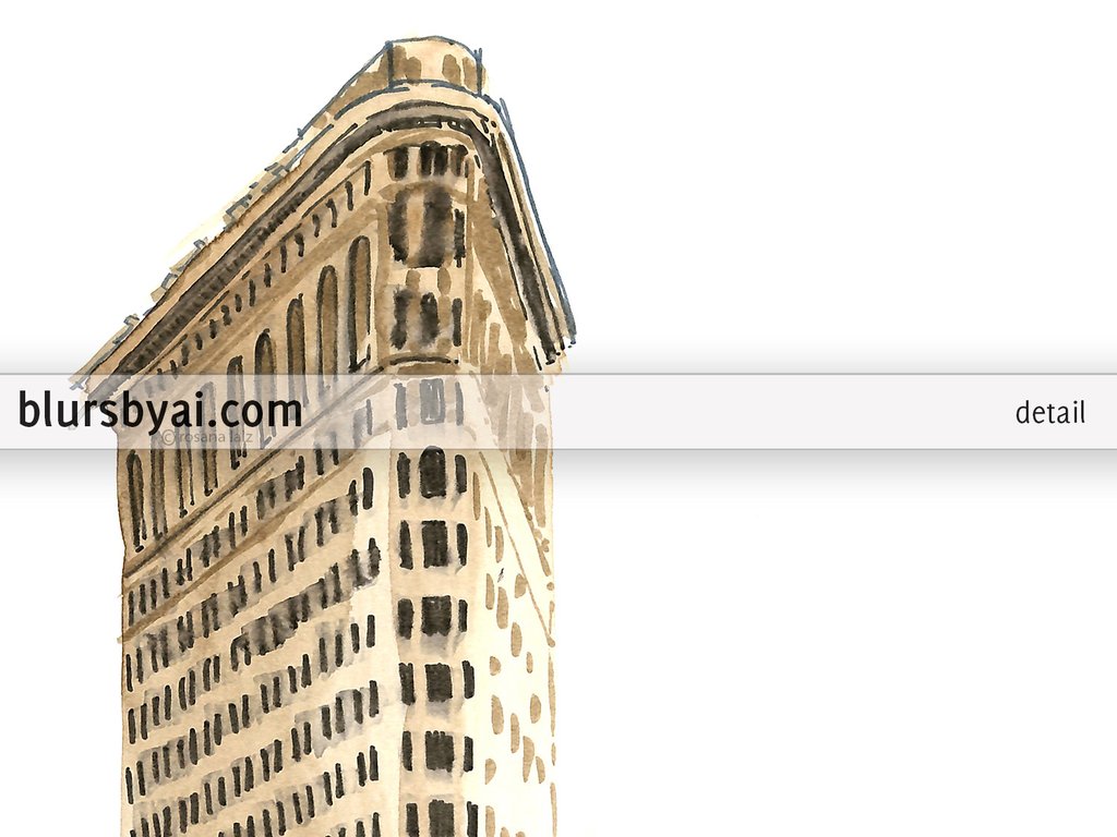 Flatiron Building Sketch at PaintingValley.com | Explore collection of ...