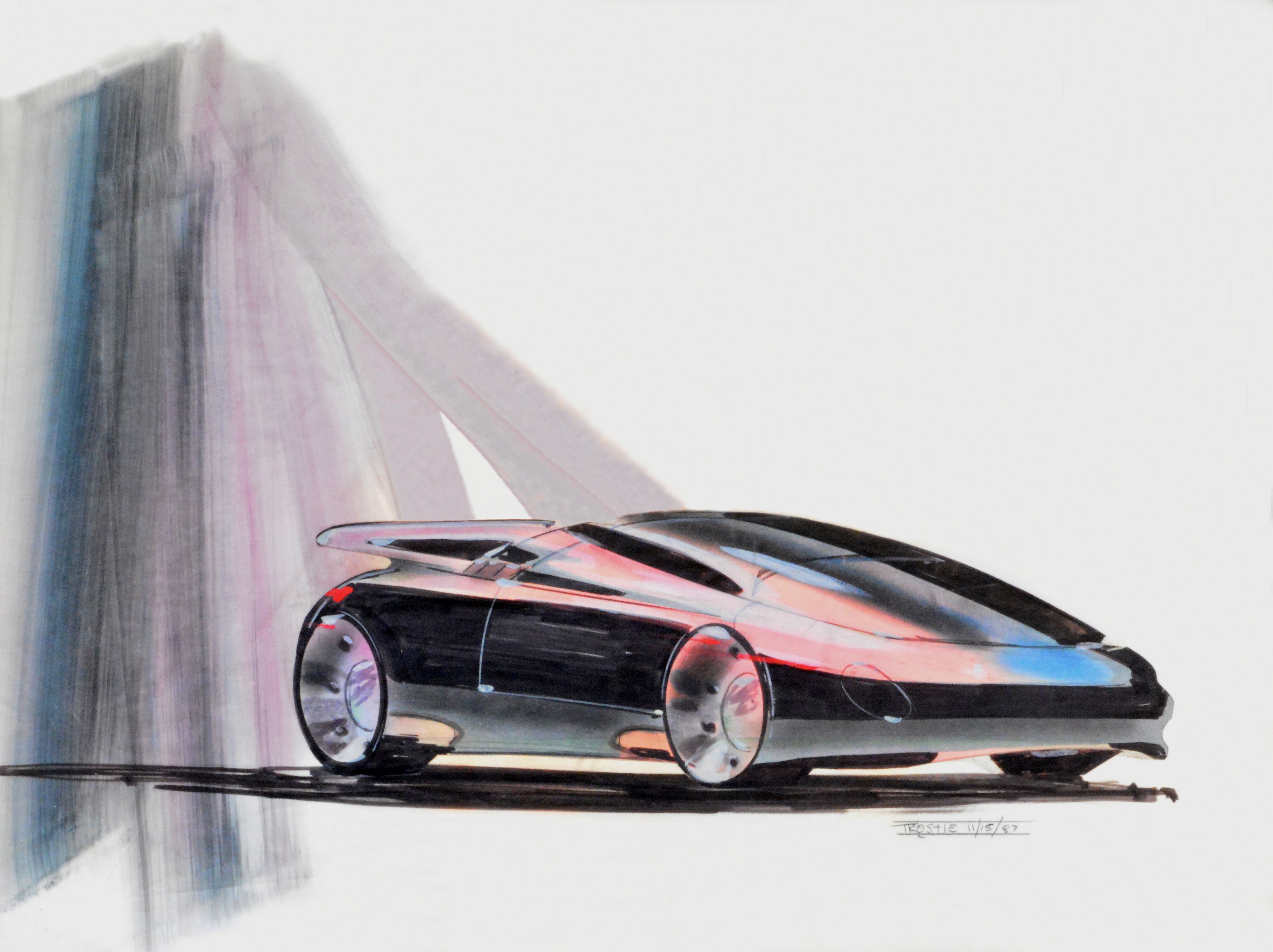 Future Car Sketch at PaintingValley.com | Explore collection of Future Car Sketch