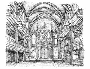 Gothic Architecture Sketches at PaintingValley.com | Explore collection of Gothic Architecture ...