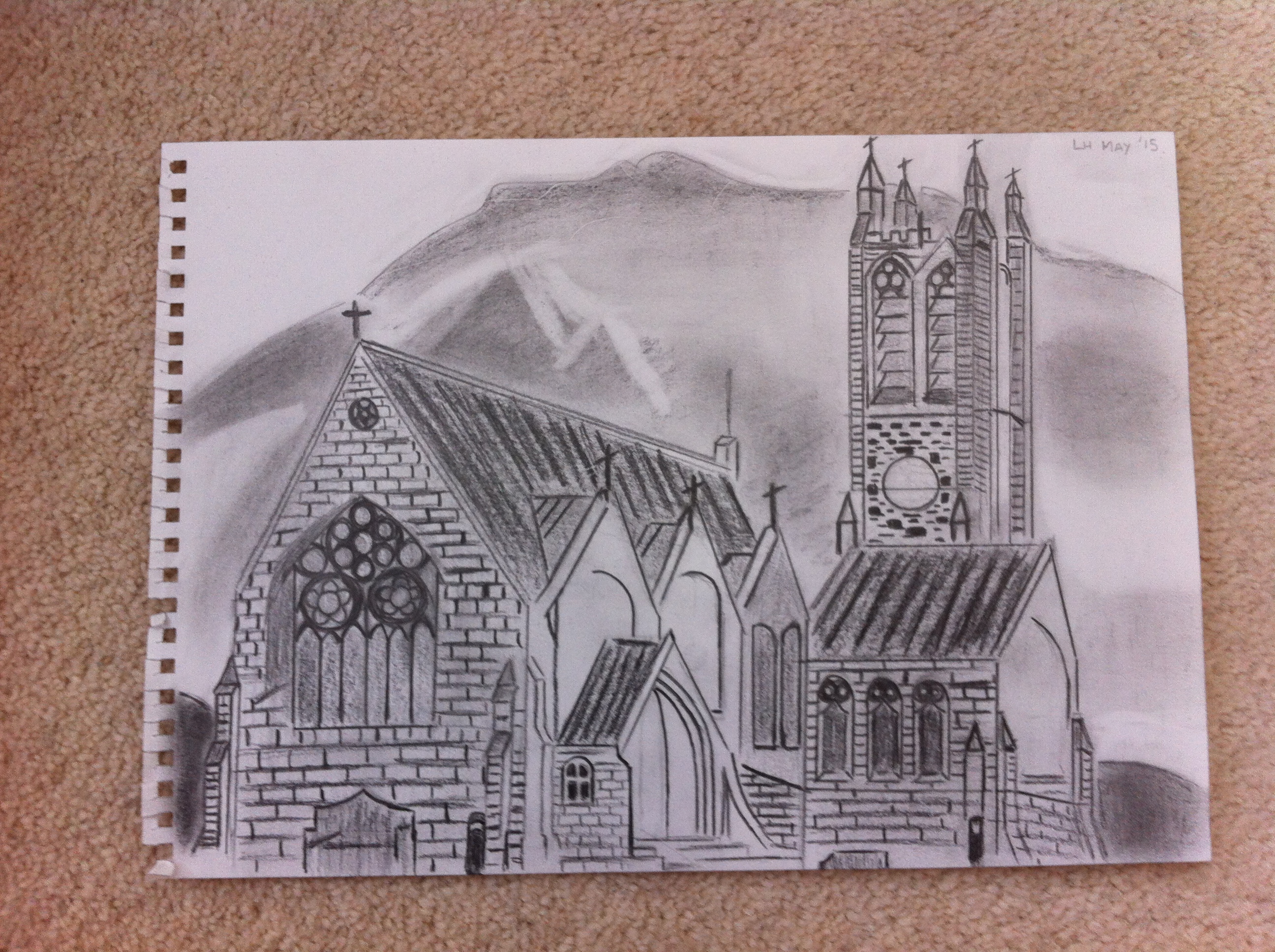 Gothic Architecture Sketches at PaintingValley.com | Explore collection of Gothic Architecture ...