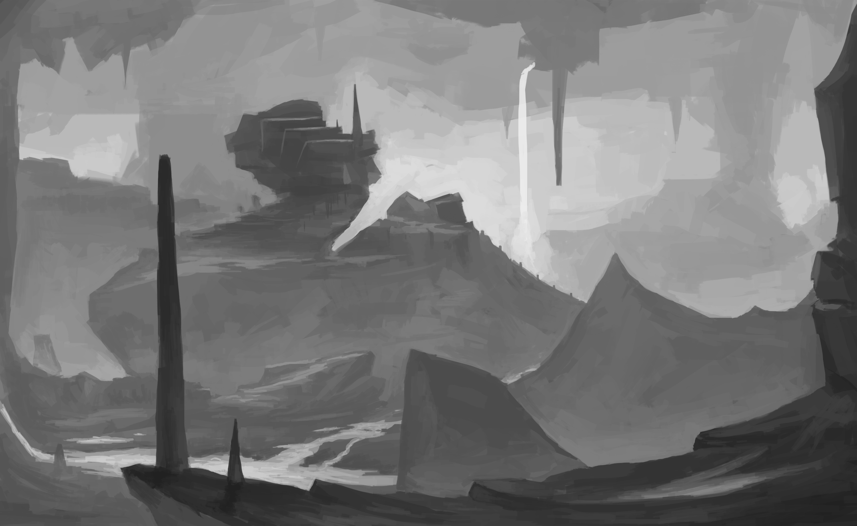 Grayscale Sketch at PaintingValley.com | Explore collection of ...