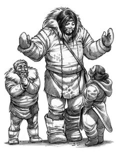 Inuit Sketch at PaintingValley.com | Explore collection of Inuit Sketch