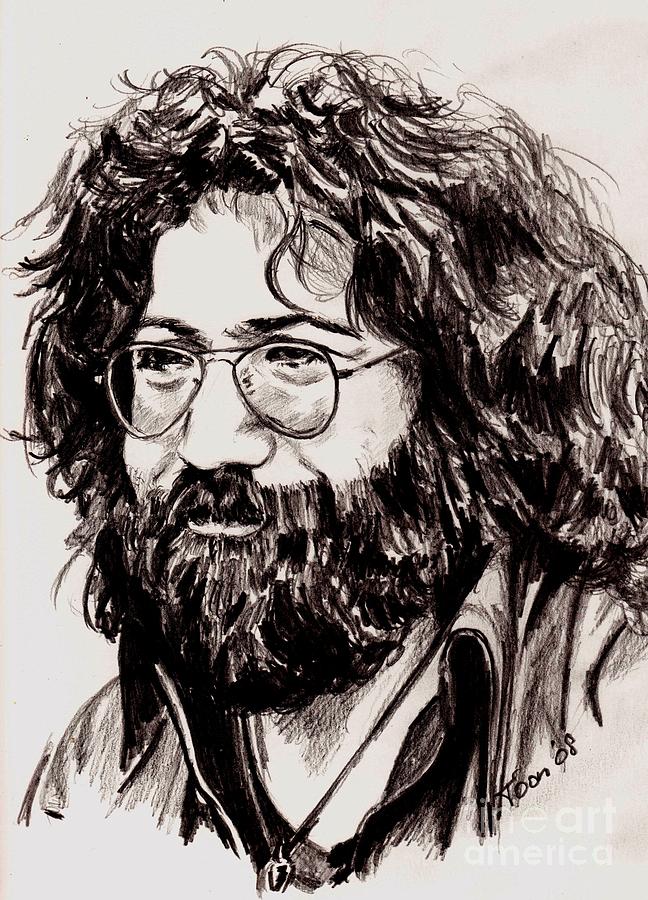 Jerry Garcia Sketches at PaintingValley.com | Explore collection of ...