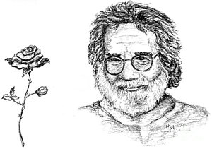 Jerry Garcia Sketches at PaintingValley.com | Explore collection of ...