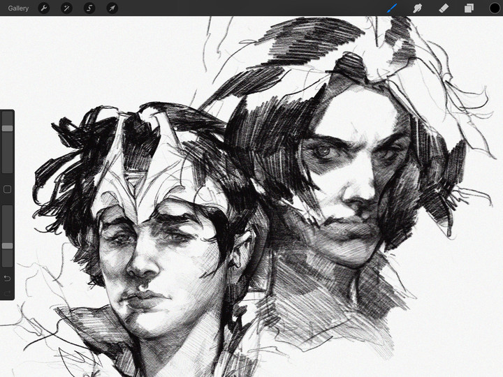 Procreate Sketch at PaintingValley.com | Explore collection of ...