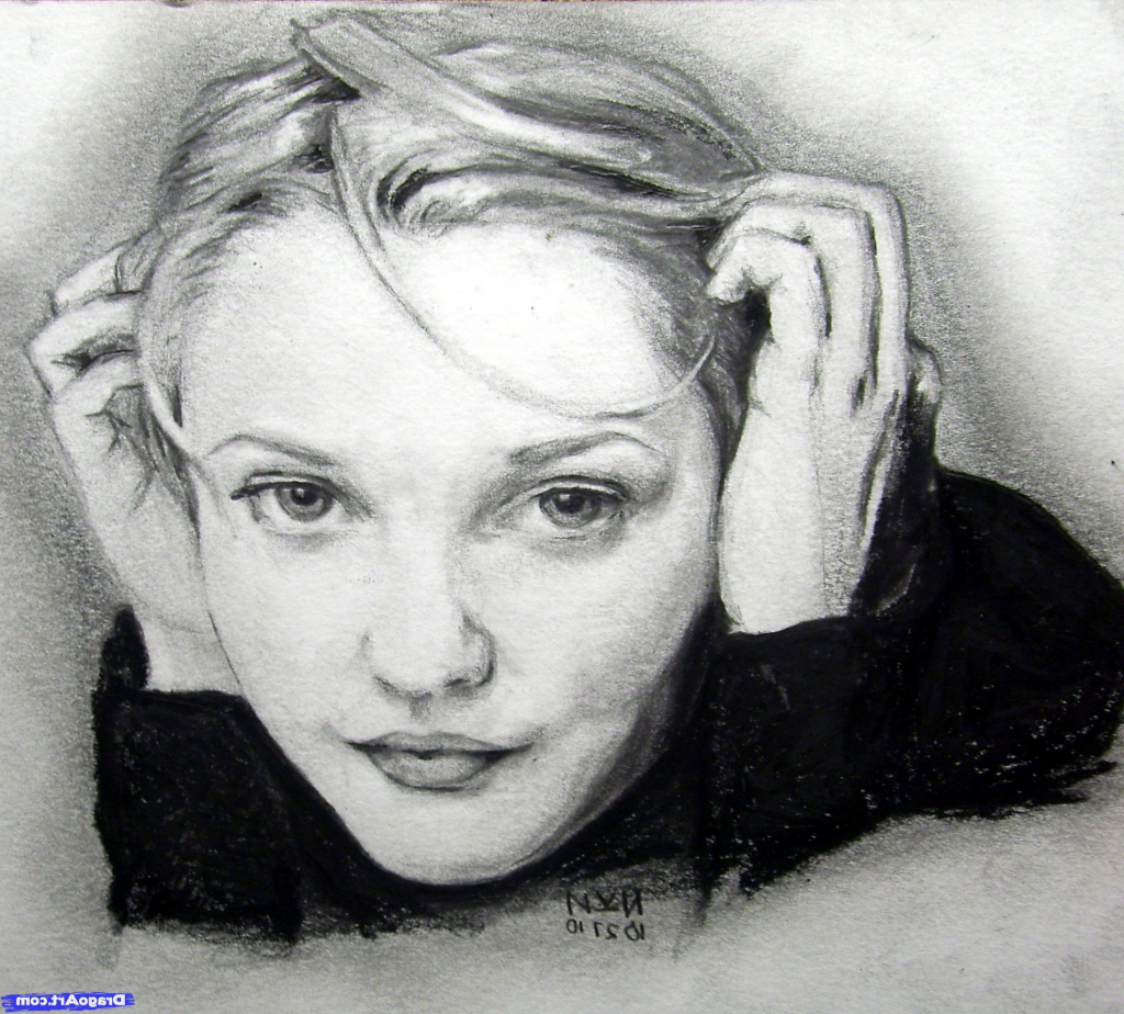 Realistic People Sketches at PaintingValley.com | Explore collection of ...