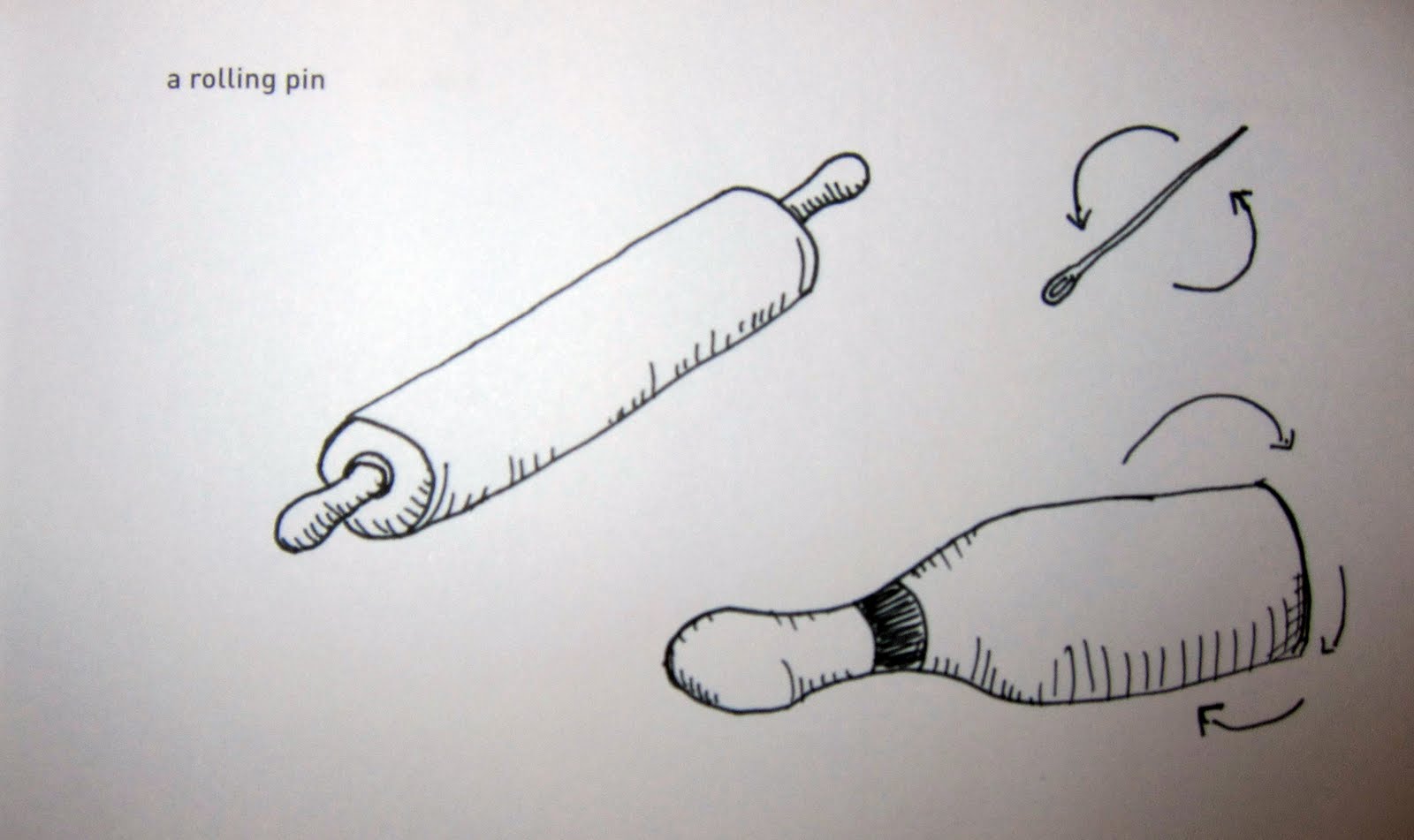 Rolling Pin Sketch at PaintingValley.com | Explore collection of ...