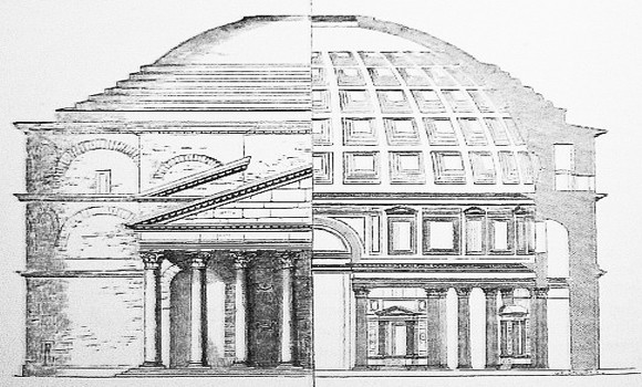 Roman Architecture Sketches at PaintingValley.com | Explore collection of Roman Architecture ...