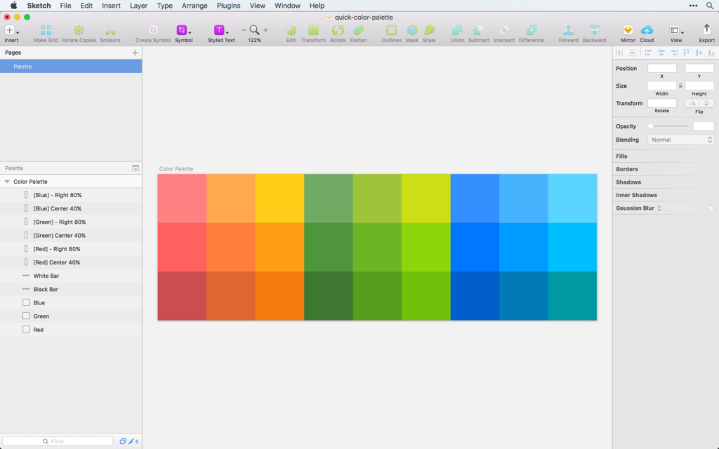 Sketch Color Palette at PaintingValley.com | Explore collection of ...