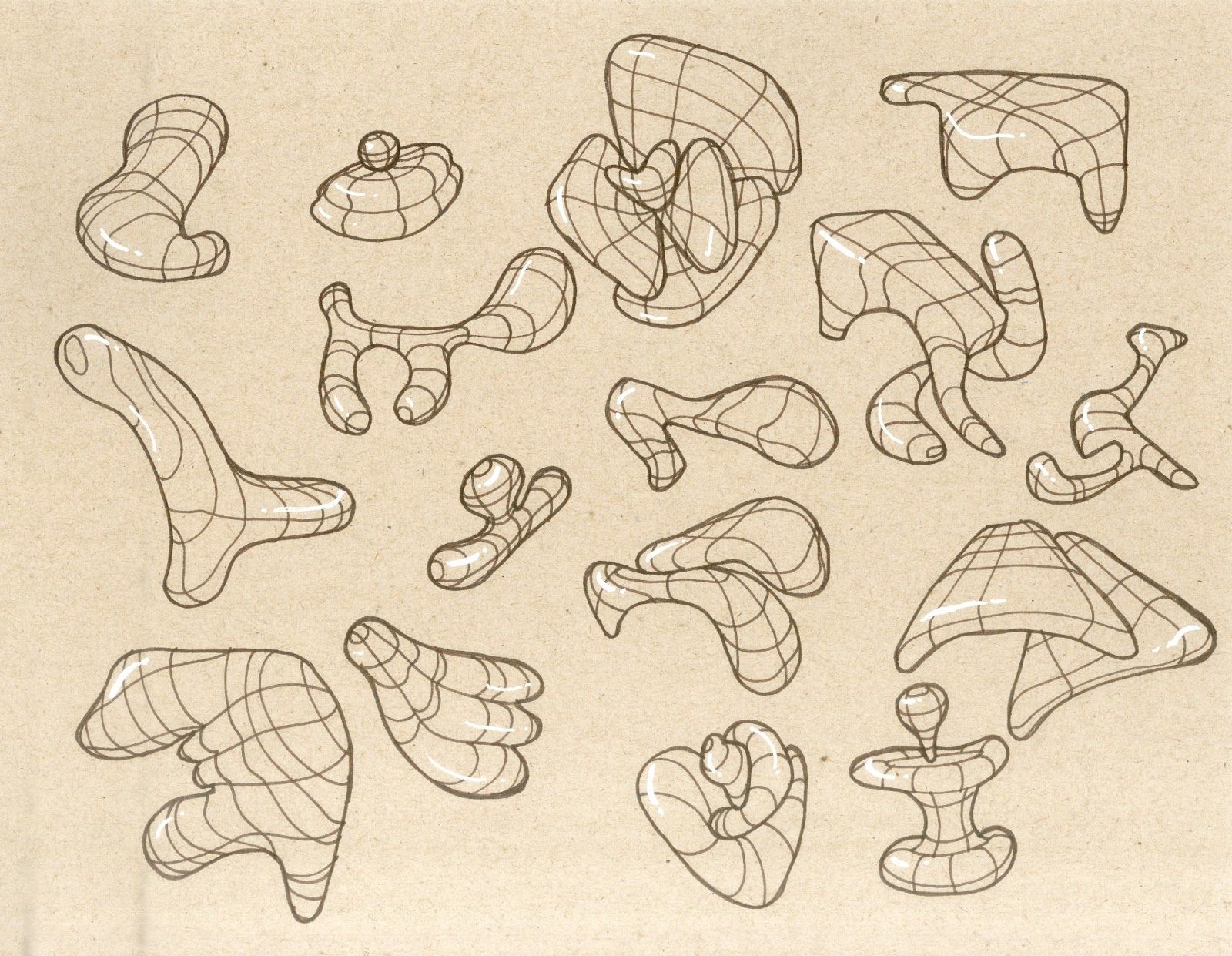 Sketching Exercises at PaintingValley.com | Explore collection of ...