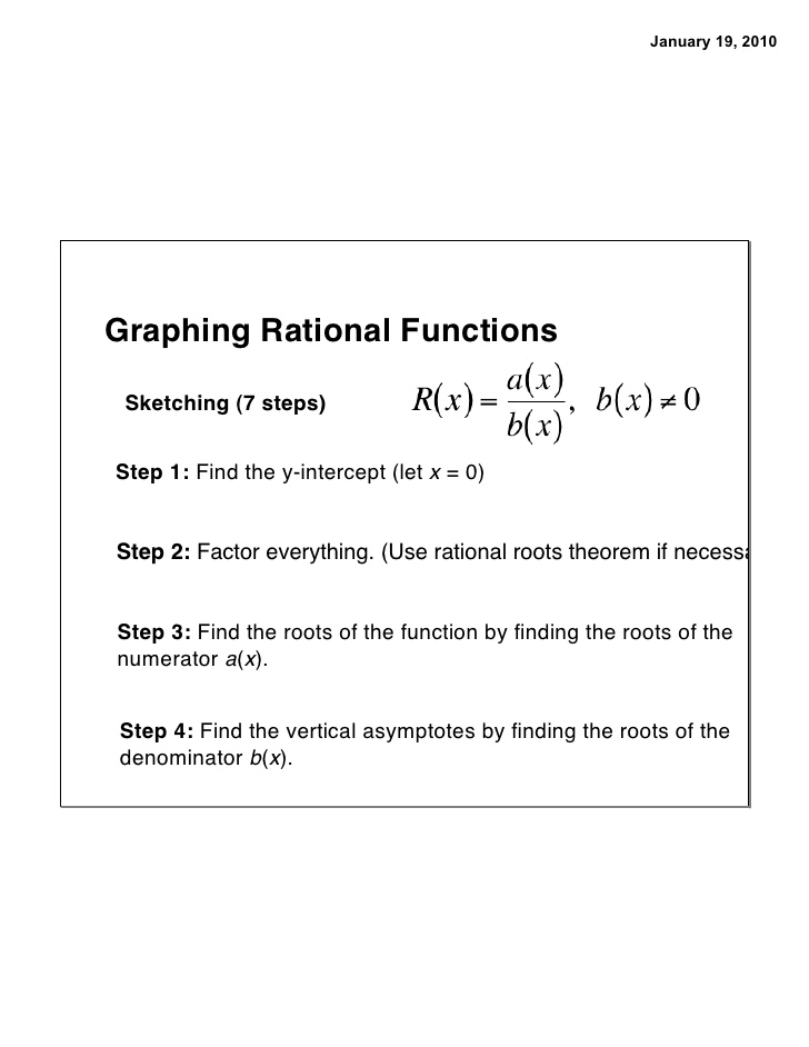 Sketching Rational Functions at PaintingValley.com | Explore collection ...
